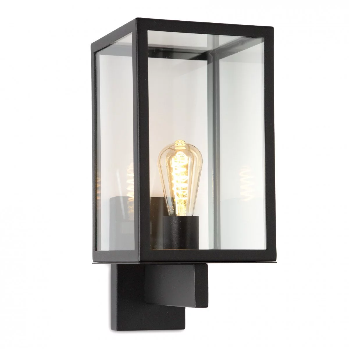 Noir lampe d'extérieur - Camden Applique | Nostalux.be