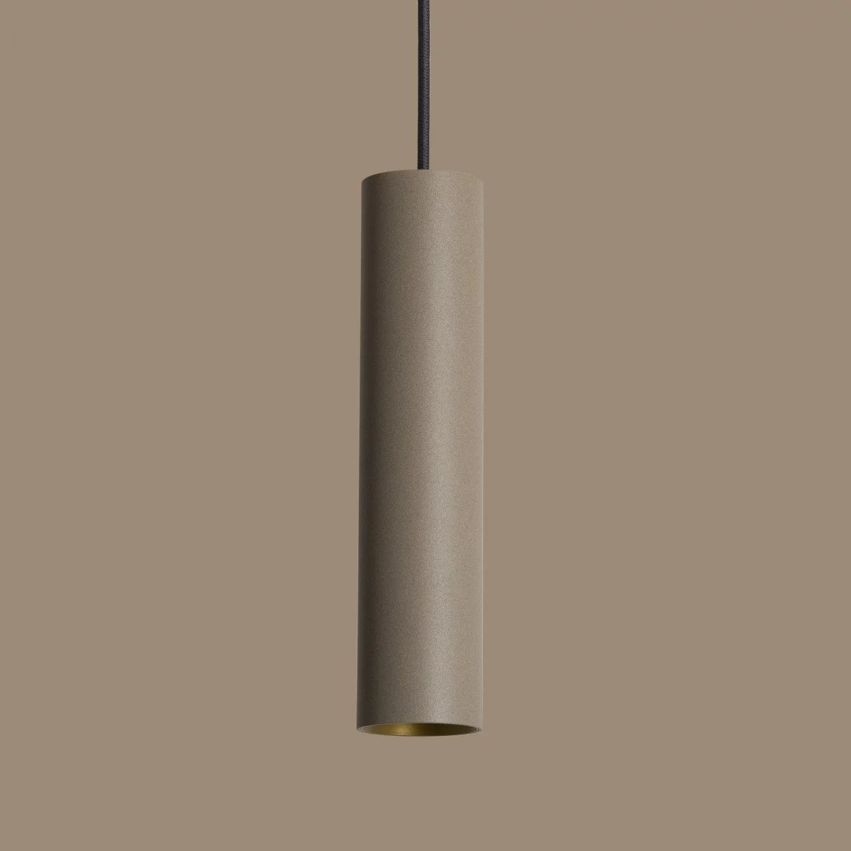 Cylin lampe suspendue Champagne Ø6cm | Nostalux.fr