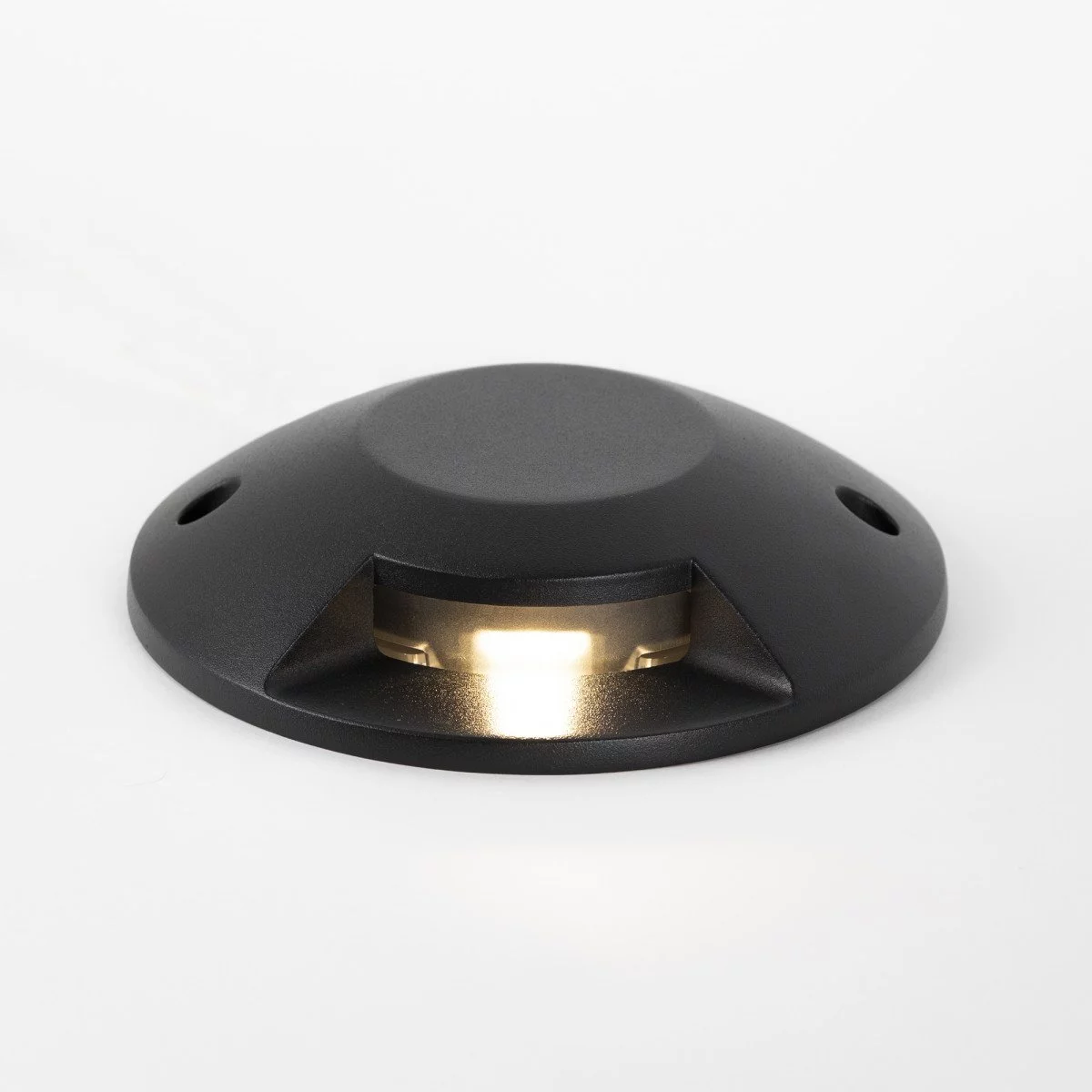 Spot au sol encastrable noir extérieur Evo deckspot 1 lumière