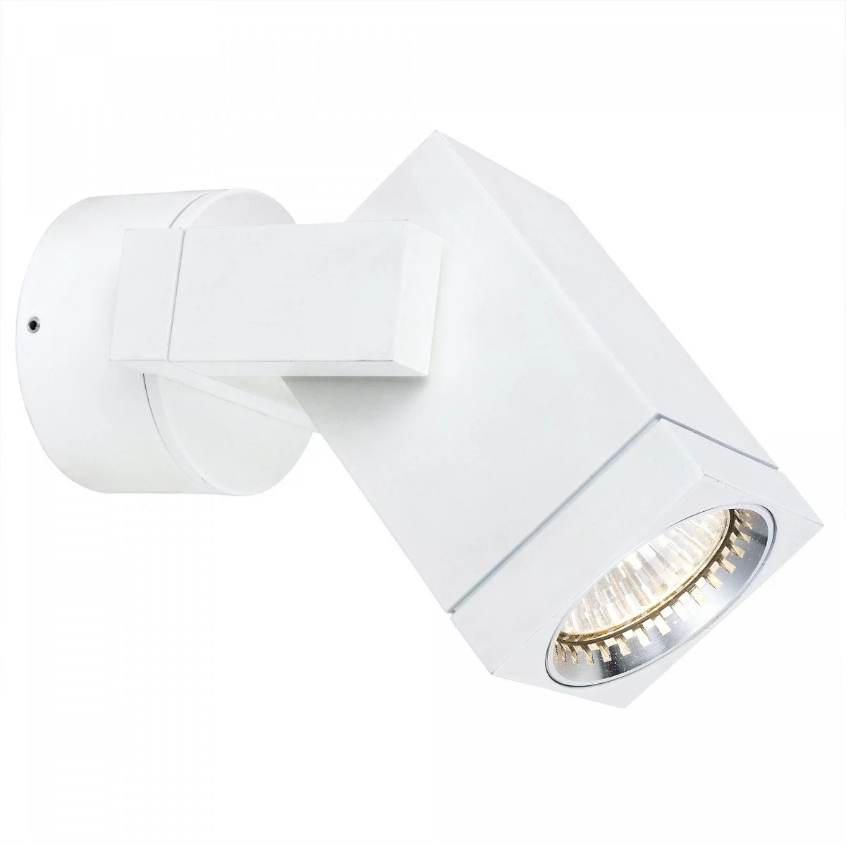 Spot mural Cubic alu blanc | Nostalux.fr