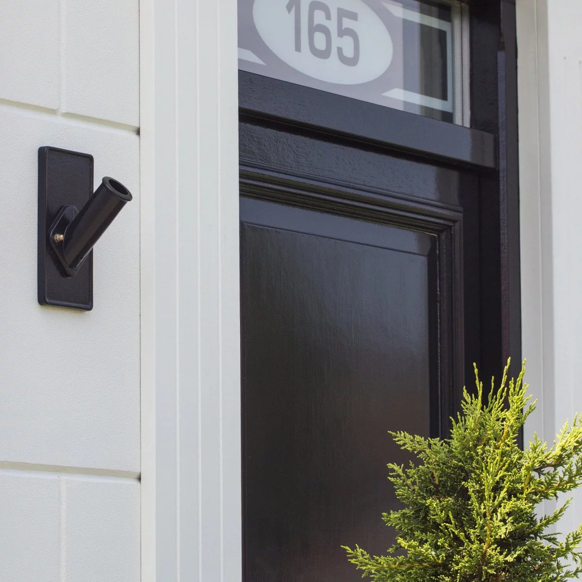 Acheter Support pour mât de drapeau noir Design ? - Porte-drapeaux de ...