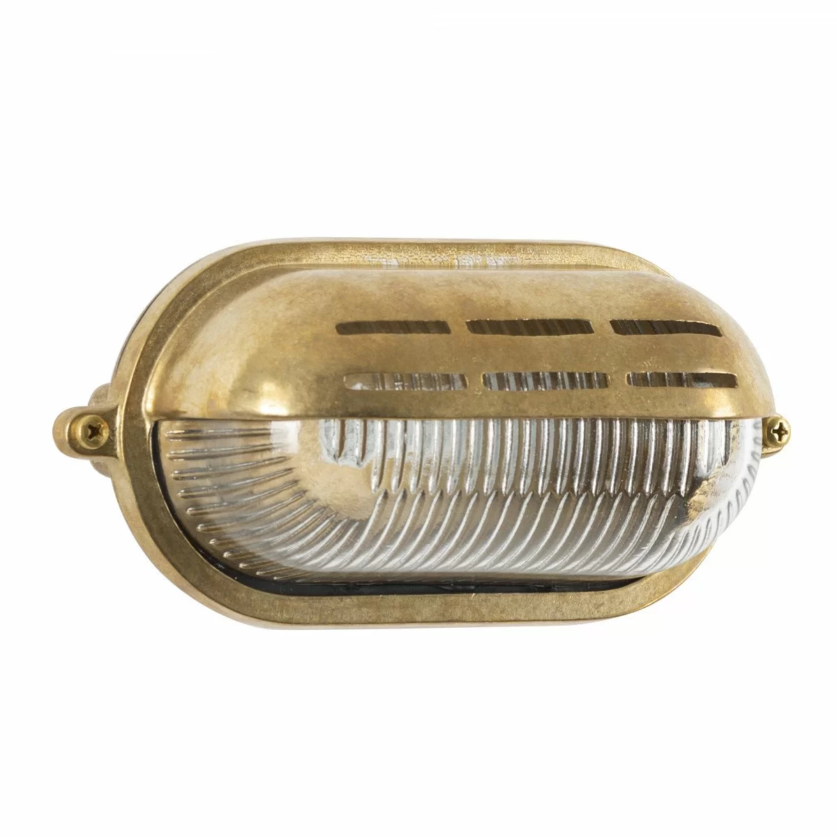 Lampe de navire en laiton Gulf 2 de couleur bronze | Nostalux.fr